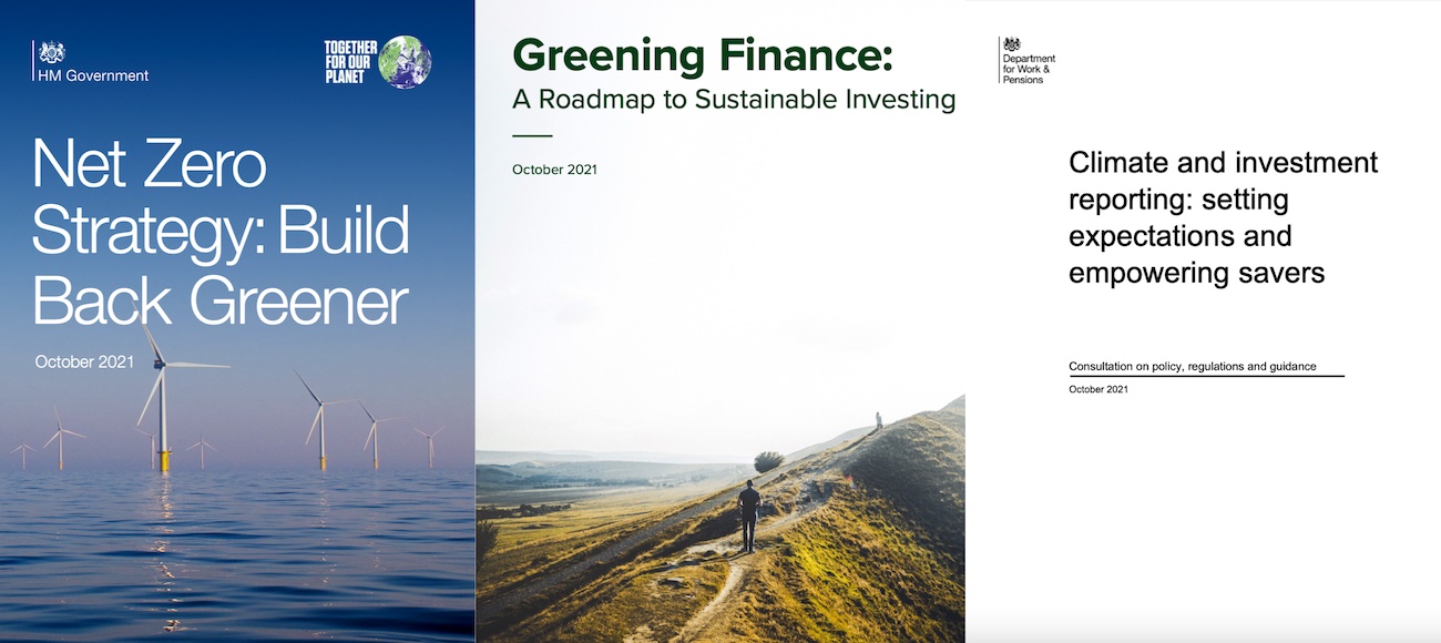 CGFI announcements ahead of COP26 - UK Centre for Greening Finance and ...