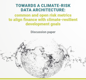 Towards a Climate Risk Data Architecture: Common and Open Risk Metrics ...
